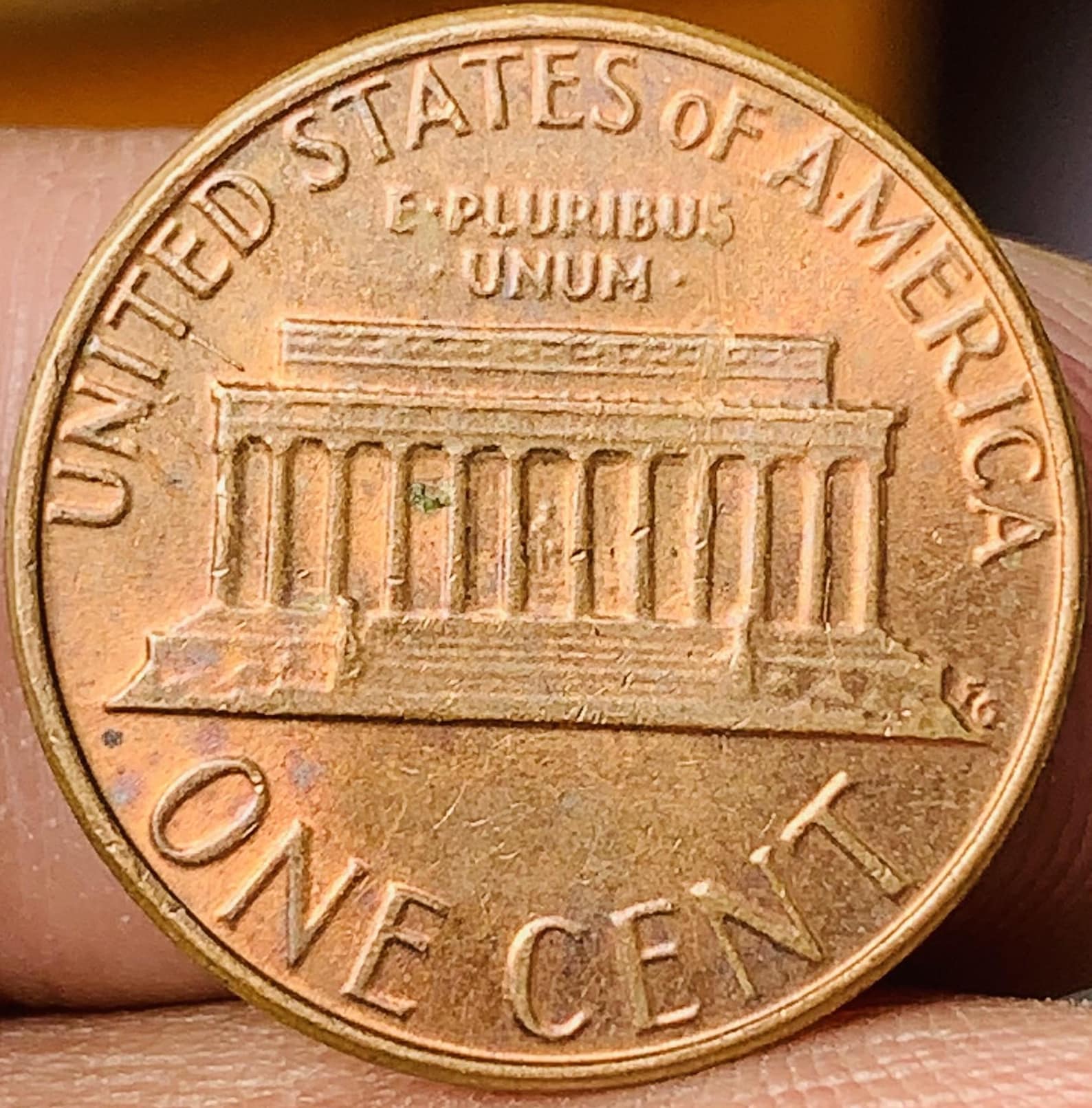 1982 Lincoln Memorial Penny Rare | US One Cent Coin | Vintage Liberty ...