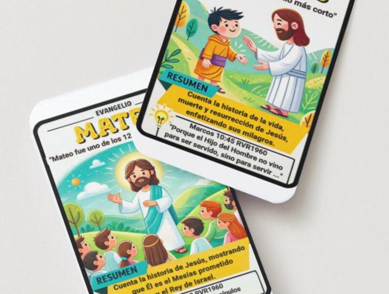 66 Libros De La Biblia Tarjetas Educacionales PDF JPG - Etsy