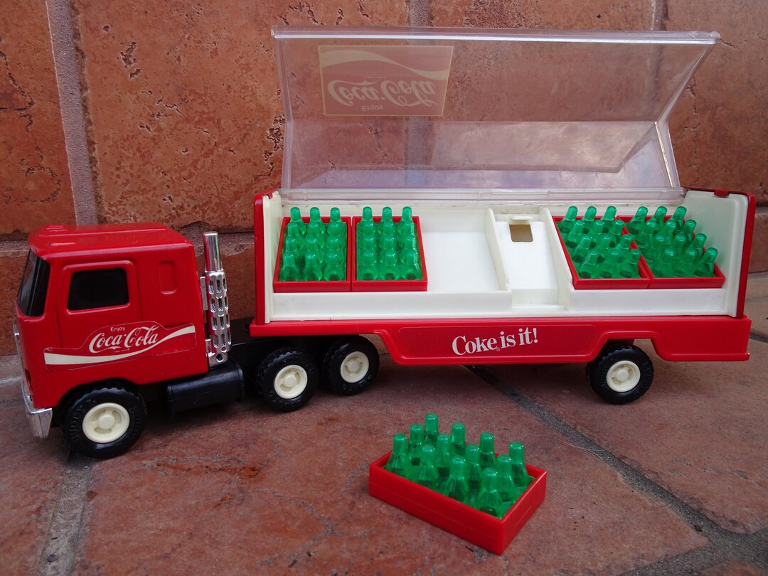 Coco-cola Collectibles, Coco-cola Big Rig Tracker Trailer, Coco-cola ...