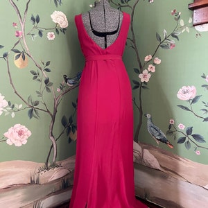 1930s Two Piece Raspberry Colored Glamour Old Hollywood Dress and Top ...