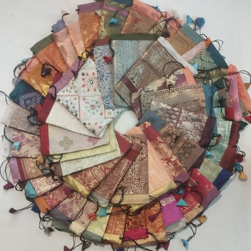Recycled Saree - Etsy