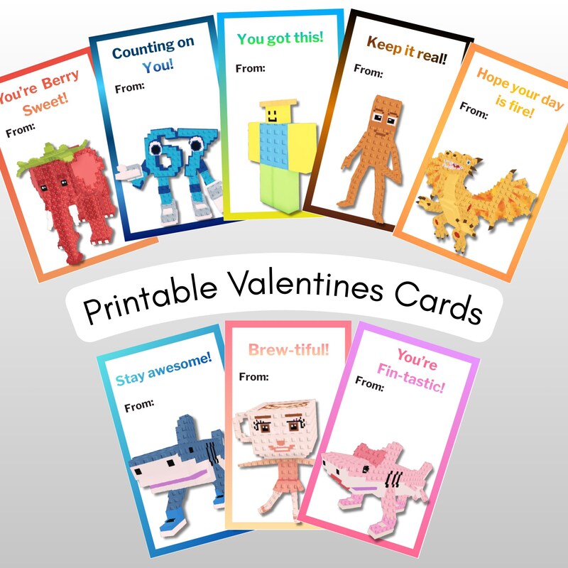 Valentines Cards Brainrot - Etsy