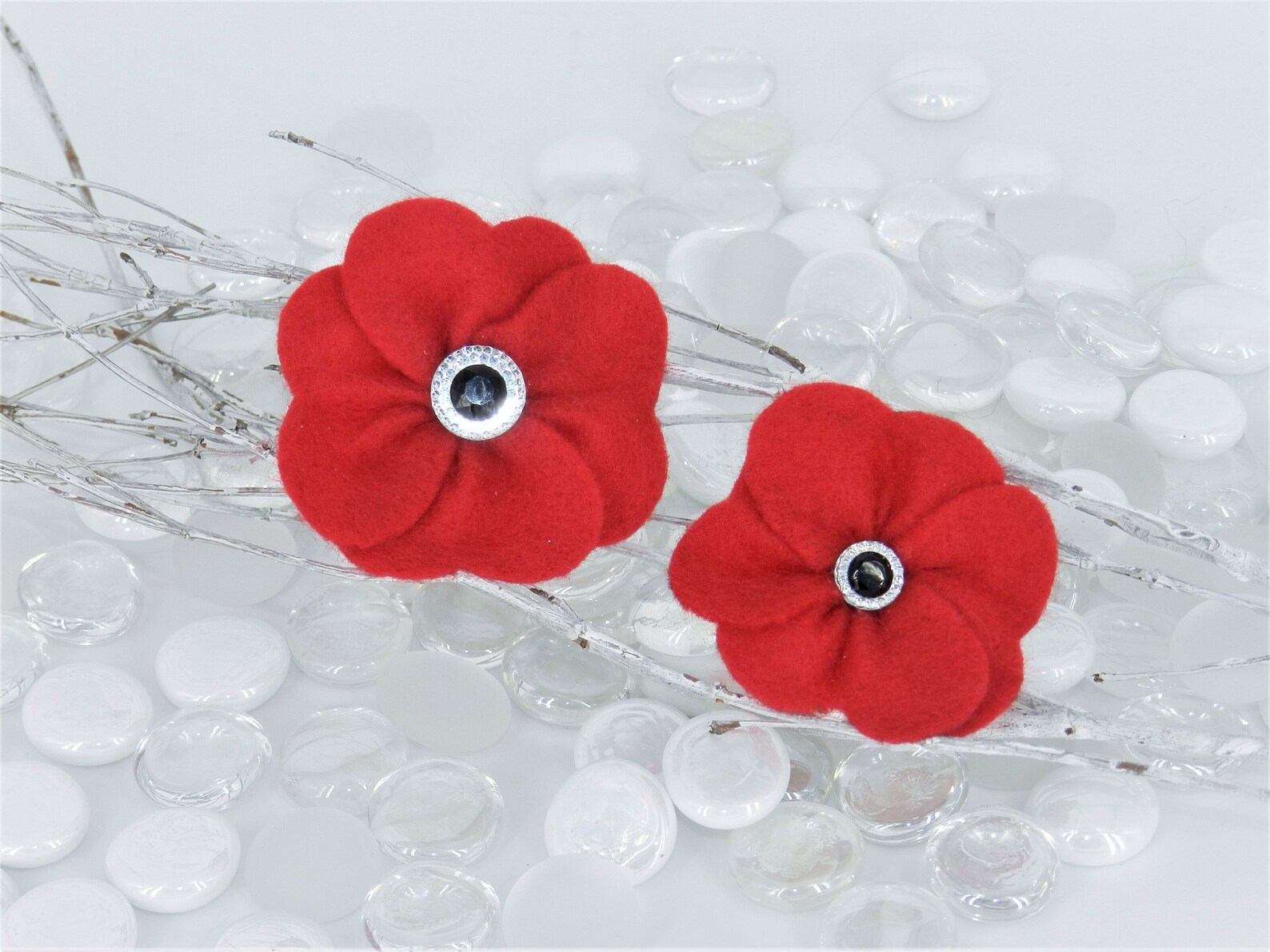 Poppy Brooch Red Poppy Pin Poppy Lapel Pin Remembrance Day - Etsy
