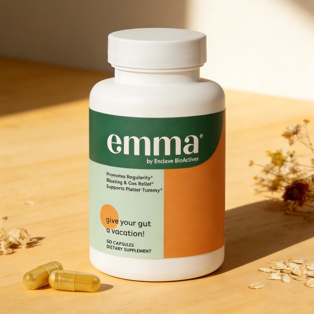 Emma Gut Health Supplement - Bloating & Gas Relief, Leaky Gut Repair ...