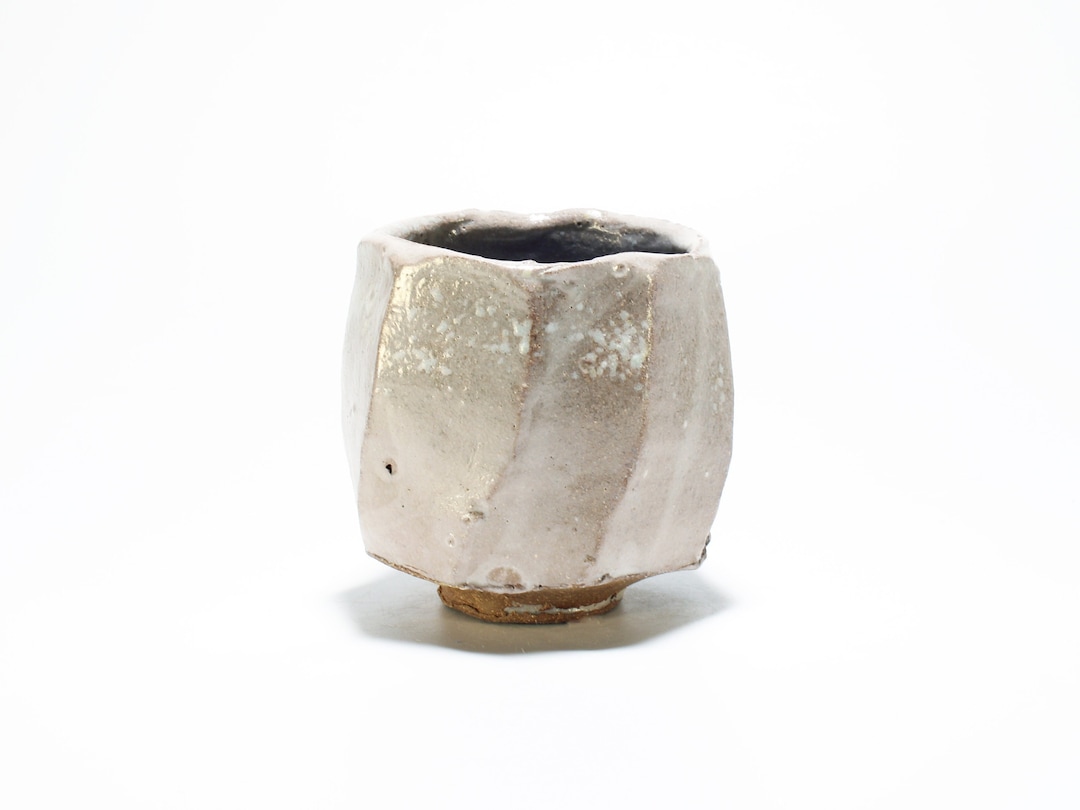 Shino Yunomi cotto a legna, tazza da tè Kurinuki - Etsy Italia