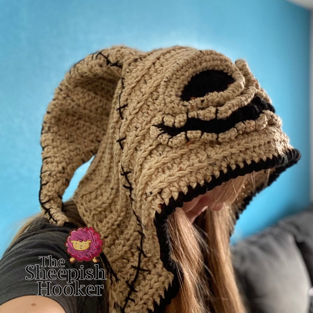 Burlap Chap Hood, Boogie Hood, - Etsy
