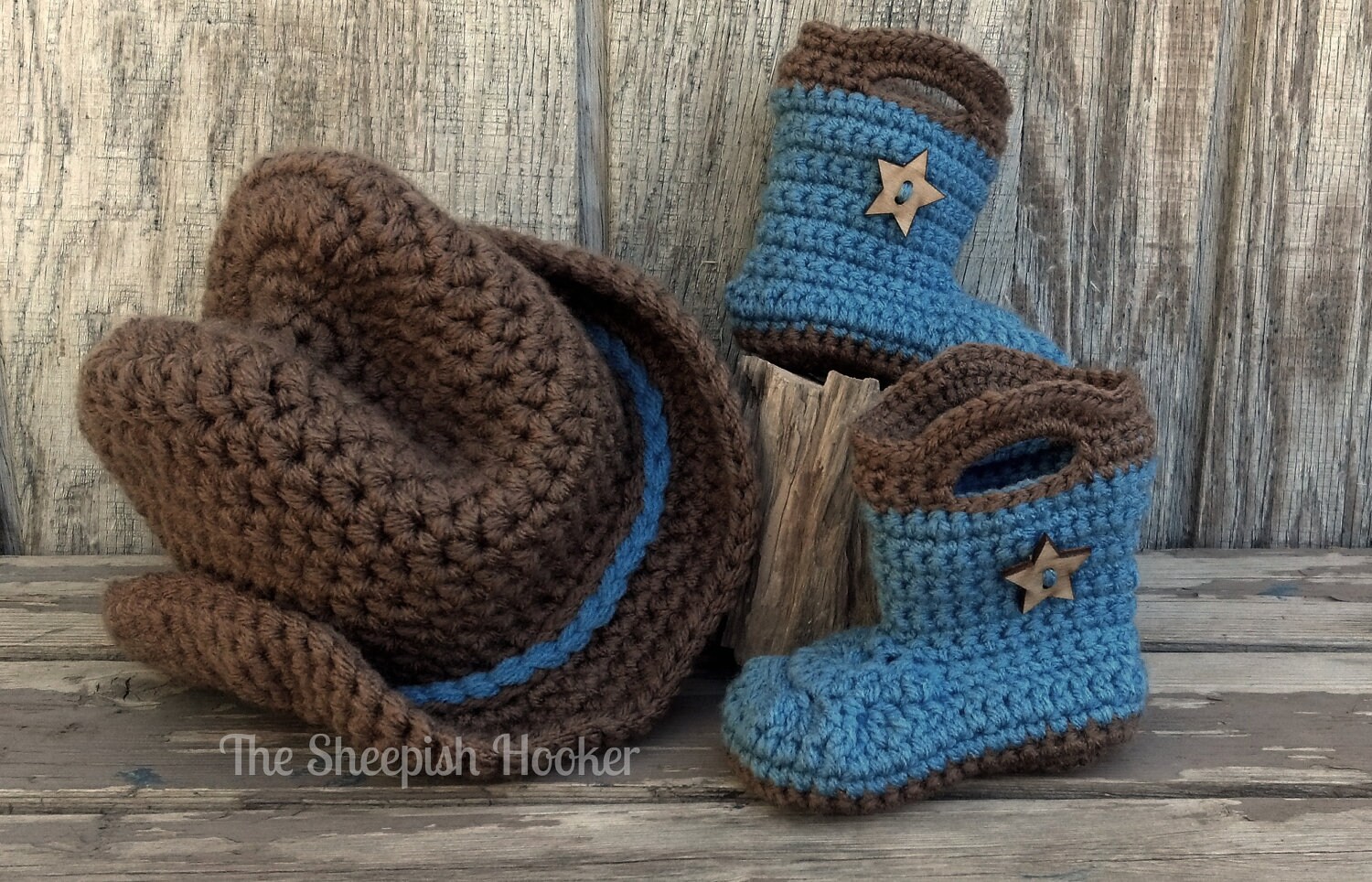 Baby Cowboy or Cowgirl Set-includes Cowboy Hat & Cowboy Boots, Western ...