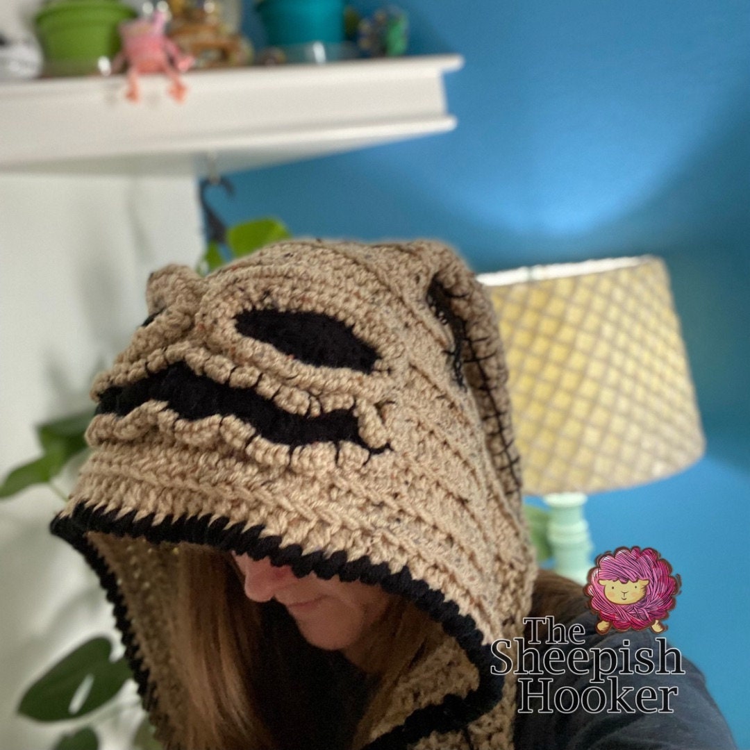 Burlap Chap Hood, Boogie Hood, - Etsy