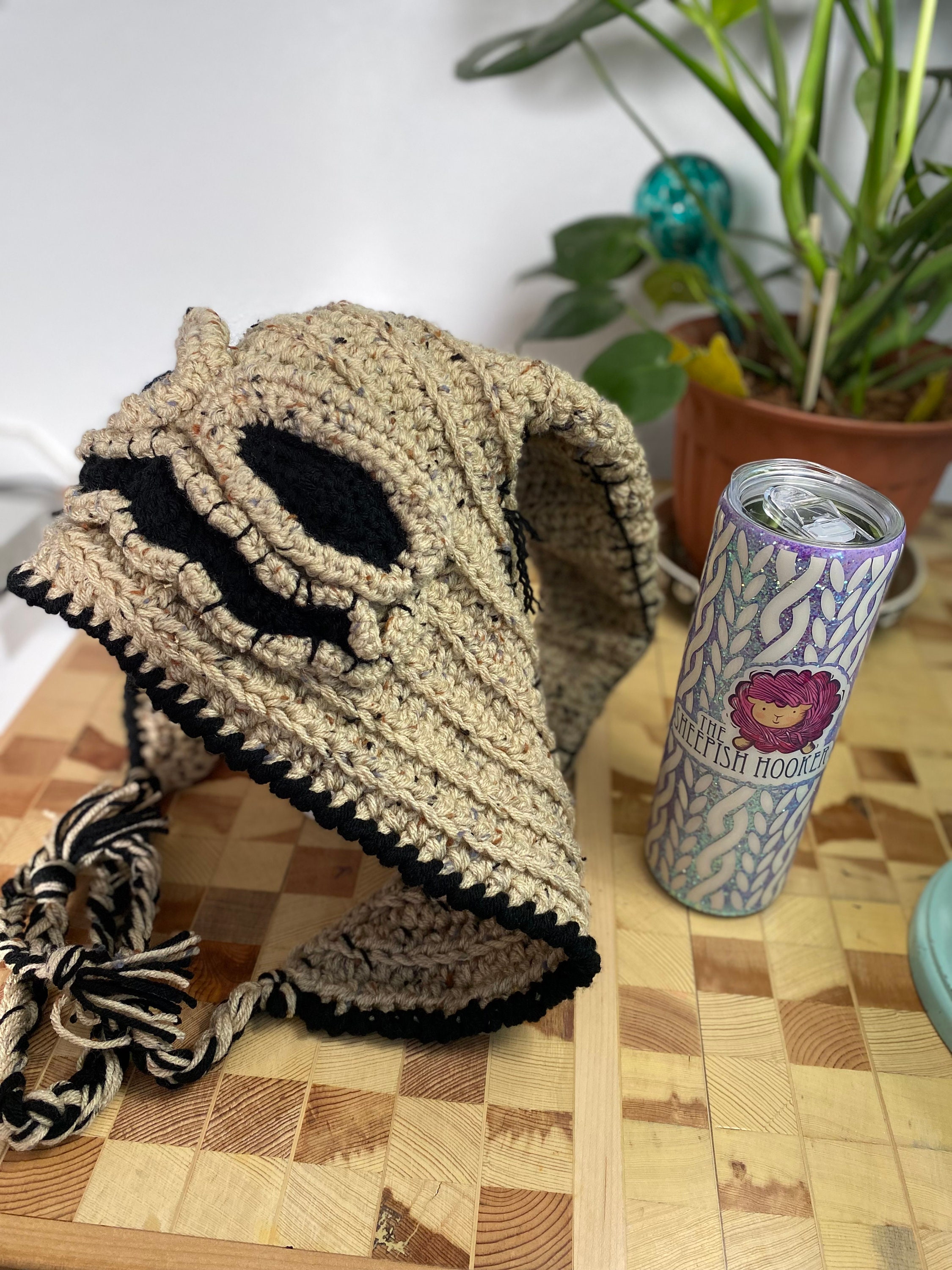 Burlap Chap Hood, Boogie Hood, - Etsy