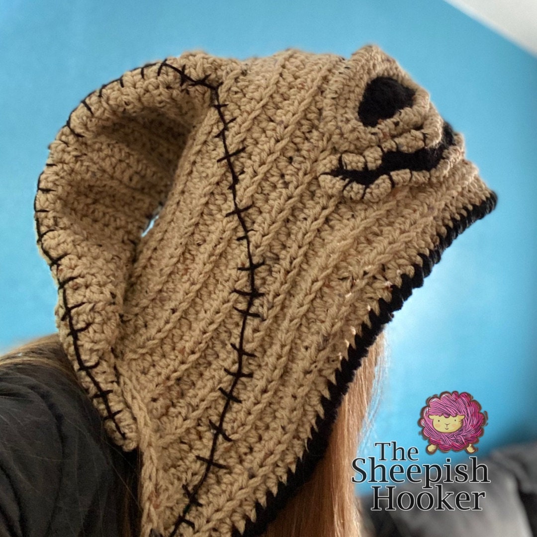 Burlap Chap Hood, Boogie Hood, - Etsy
