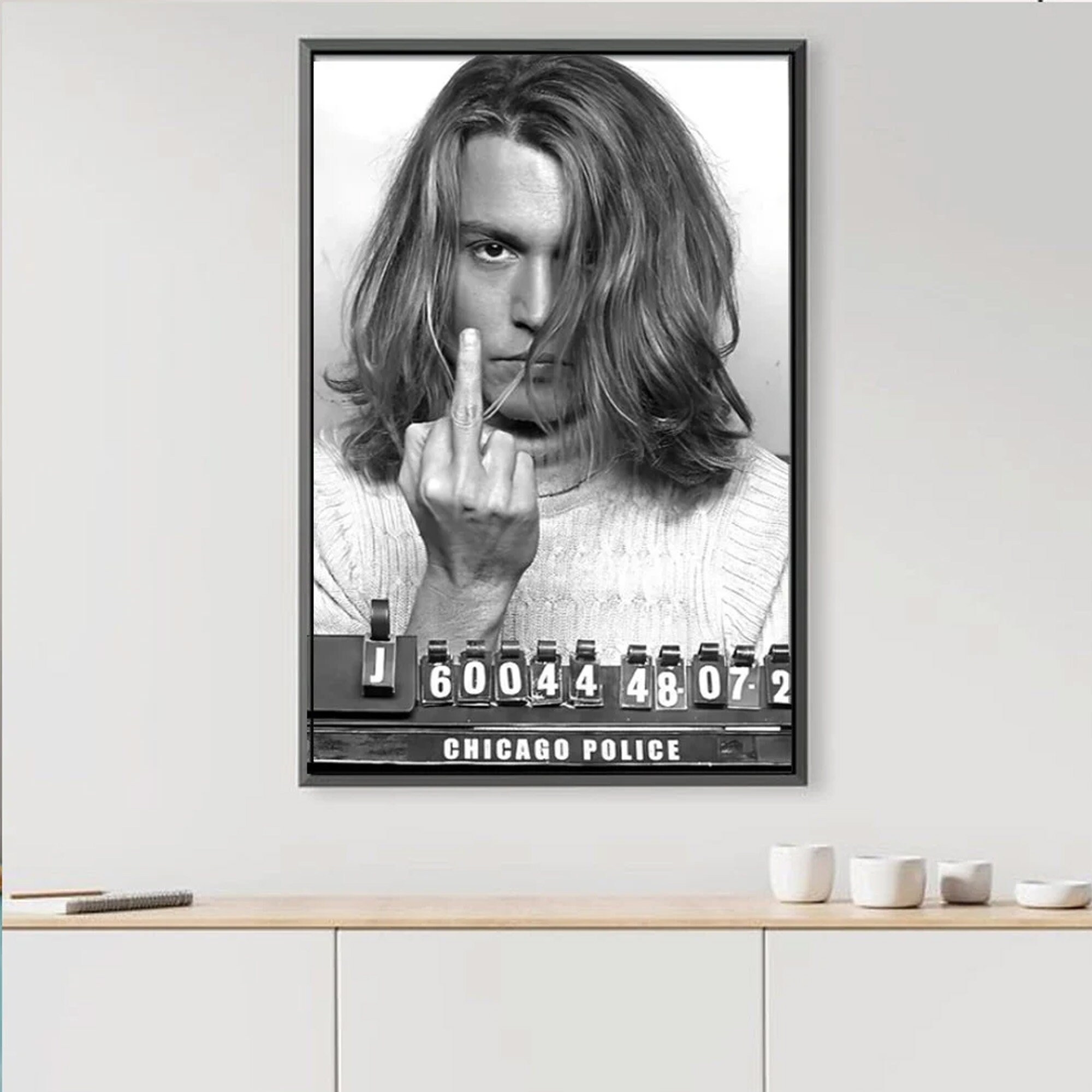 Johnny Depp Blow Mugshot Poster, Justice For Johnny Poster, Johnny Depp ...