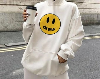 Drew Smiley Face Hoodie - Etsy