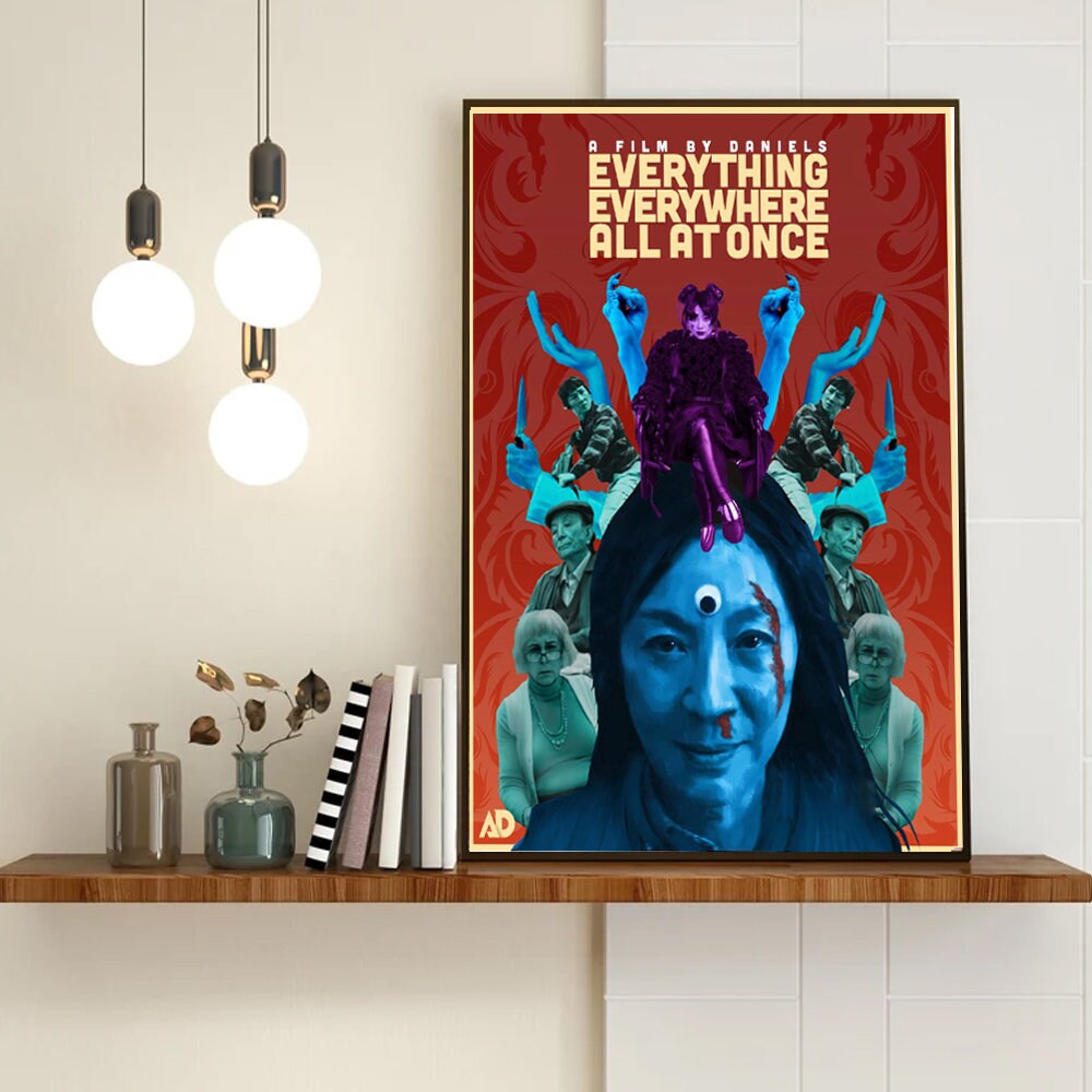 Everything Everywhere All At Once 2022 Movie Poster, Everything ...