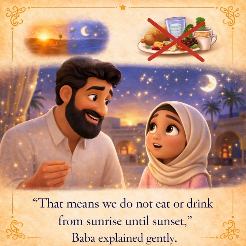Ramadan Moon Storybook - Children's Ramadan Book, Ages 5-8 - Etsy Australia