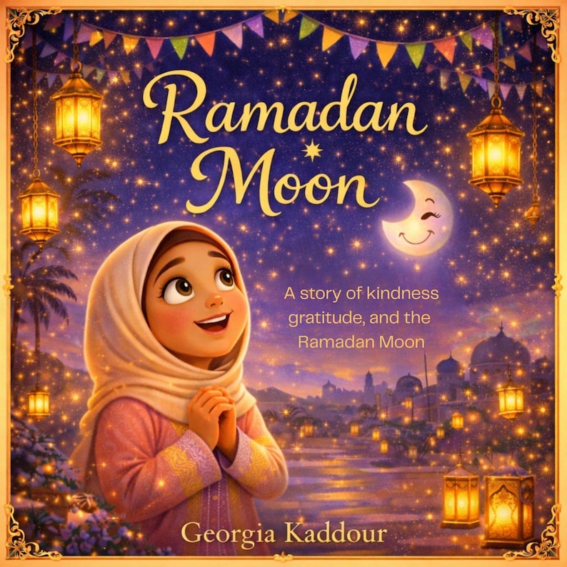 Ramadan Moon Storybook - Children's Ramadan Book, Ages 5-8 - Etsy Australia