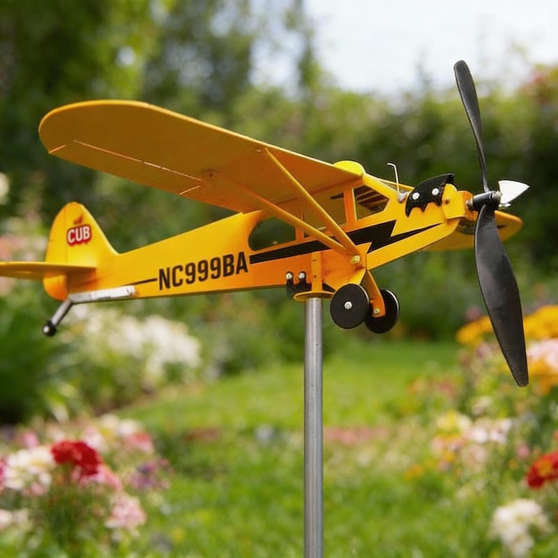 Snoopy Garden Plane - Etsy