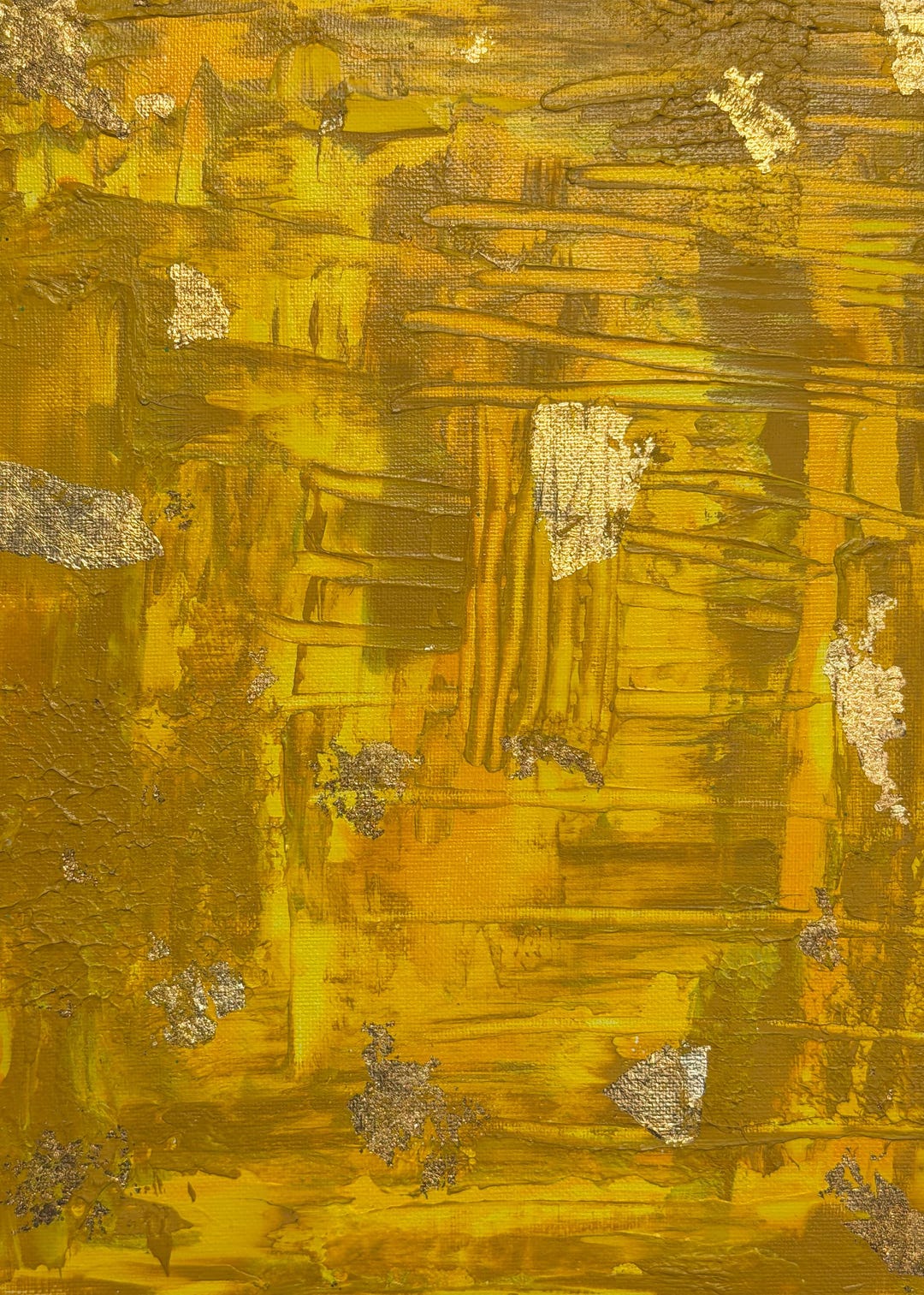 Yellow Study (original Artwork) - Etsy