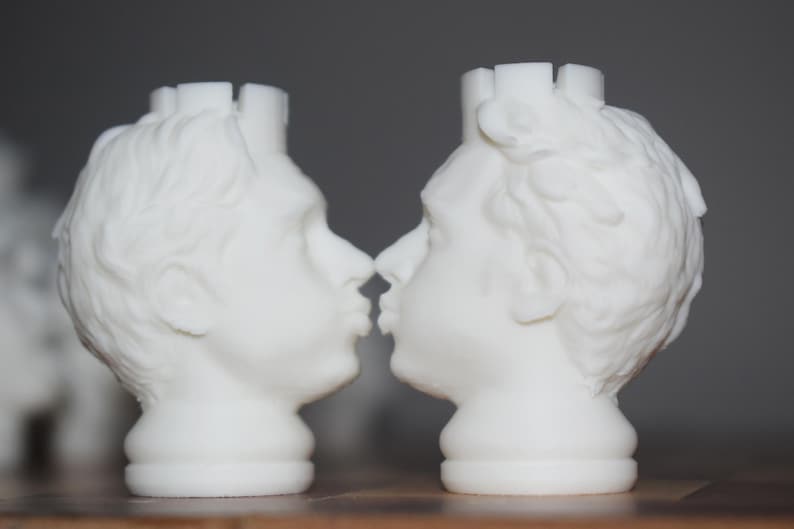Personalized Chess Set With Faces, 3D Printed Pieces, Gift for Friends ...