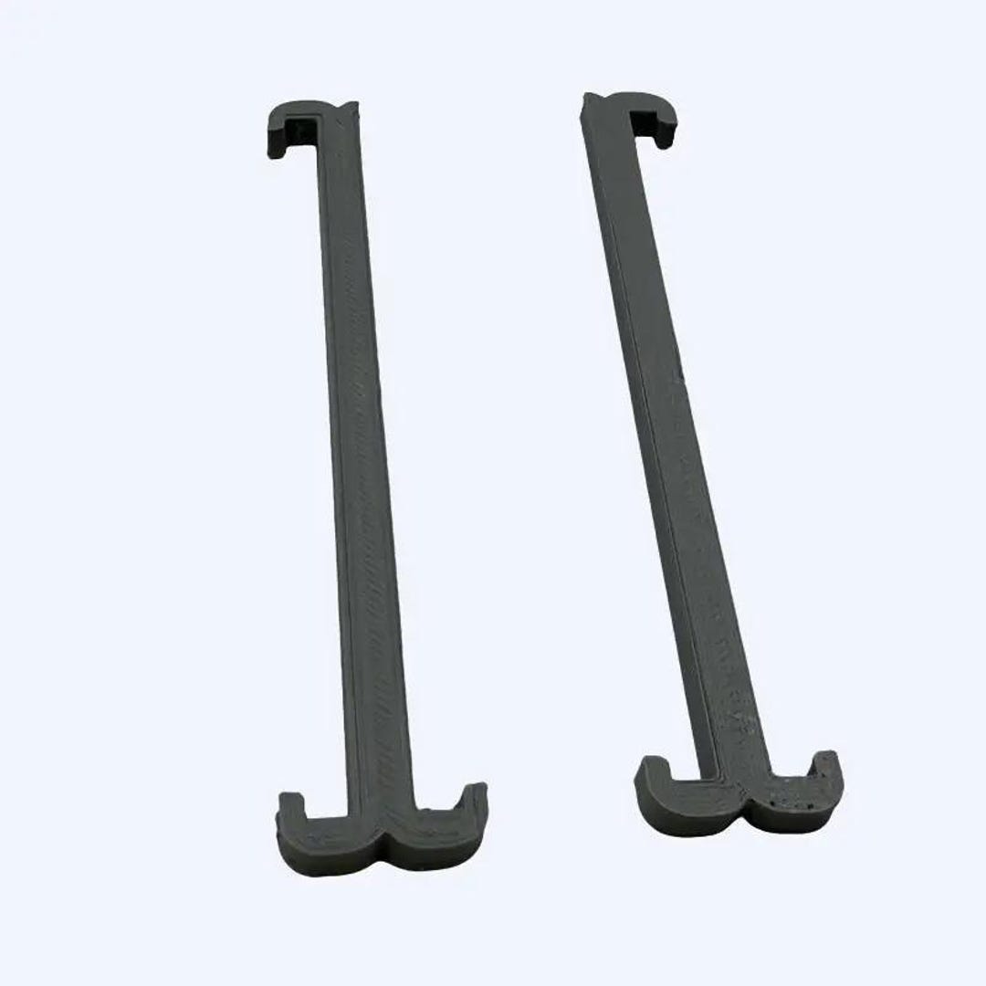 2x Show Number Plate Holder Clips | Secure & Easy Fit | Durable Car ...