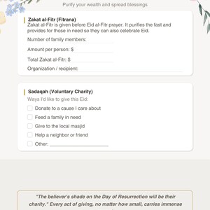 Eid Planner and Checklist 2026 | Muslim Women's Digital Organizer ...