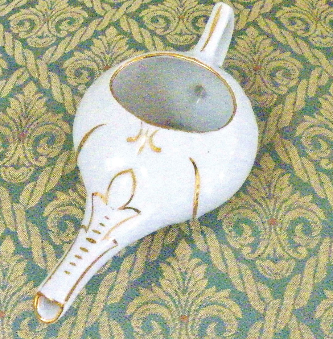 Antique Porcelain Feeder Pap Boat for Baby or Invalid Silesia - Etsy