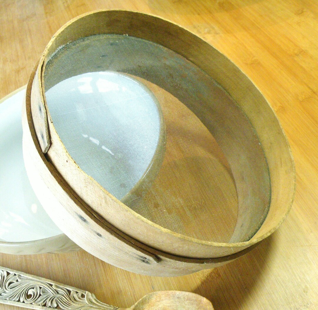 Antique French Sieve Flour Sifter Shaker Style - Etsy