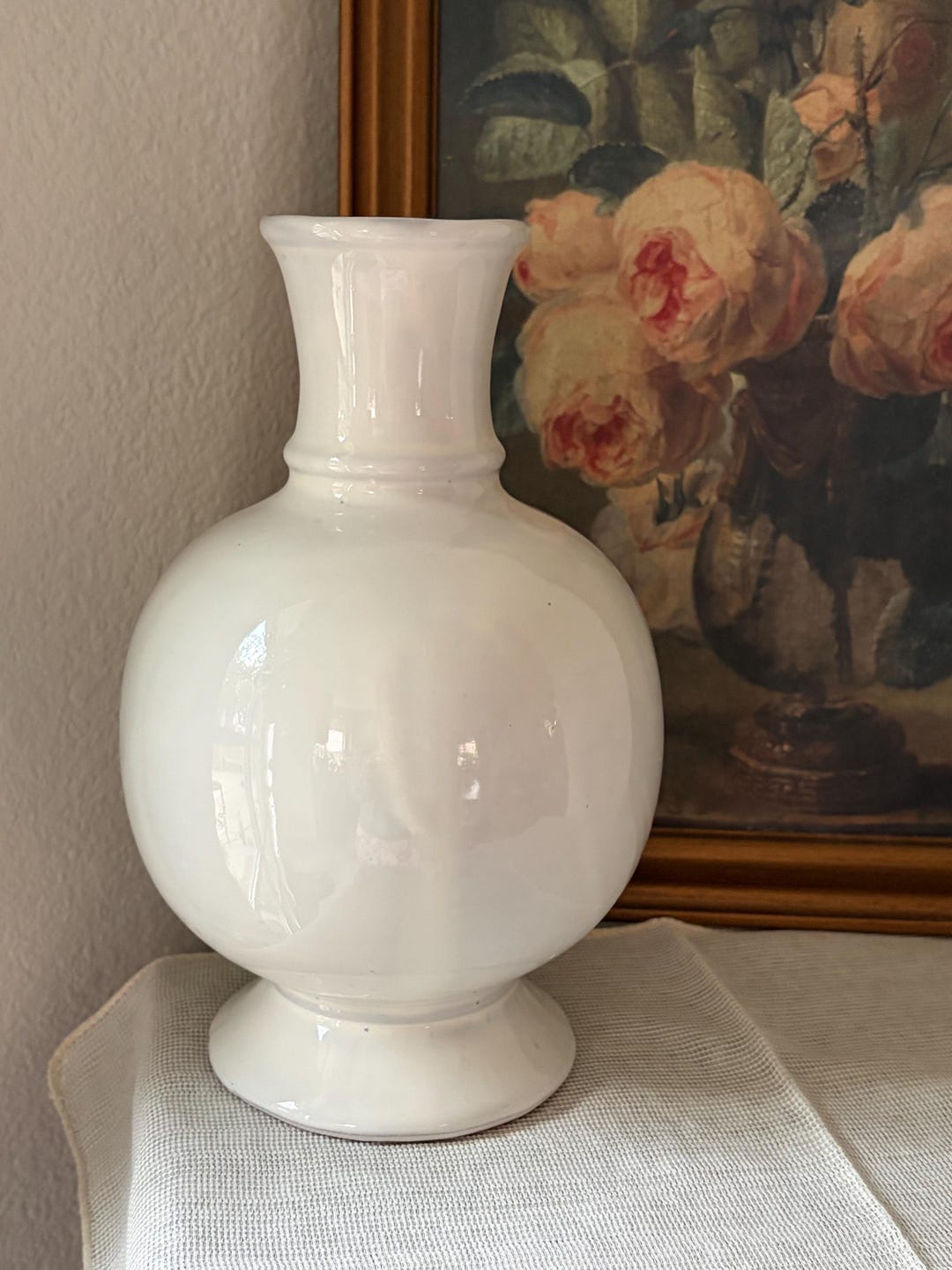 Pottery Barn White Vase