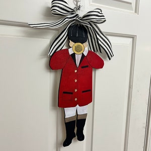 Derby Bugler Door Hanger - Etsy