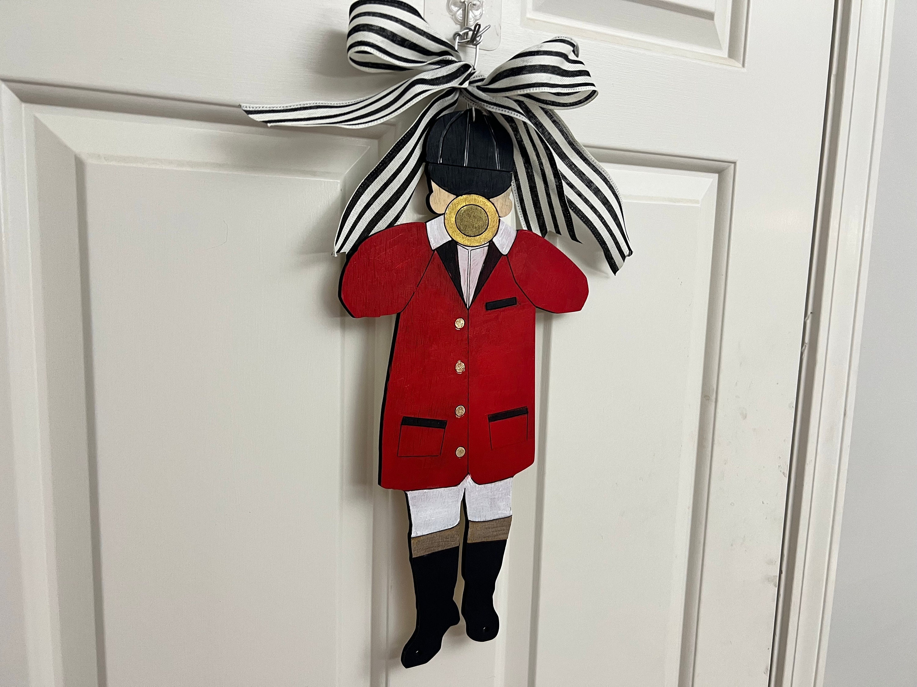 Derby Bugler Door Hanger - Etsy