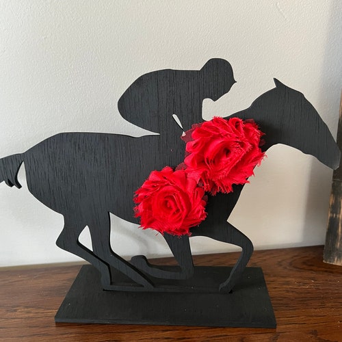 Laser Cut Horse Silhouette Horse Race Table Decor Derby - Etsy