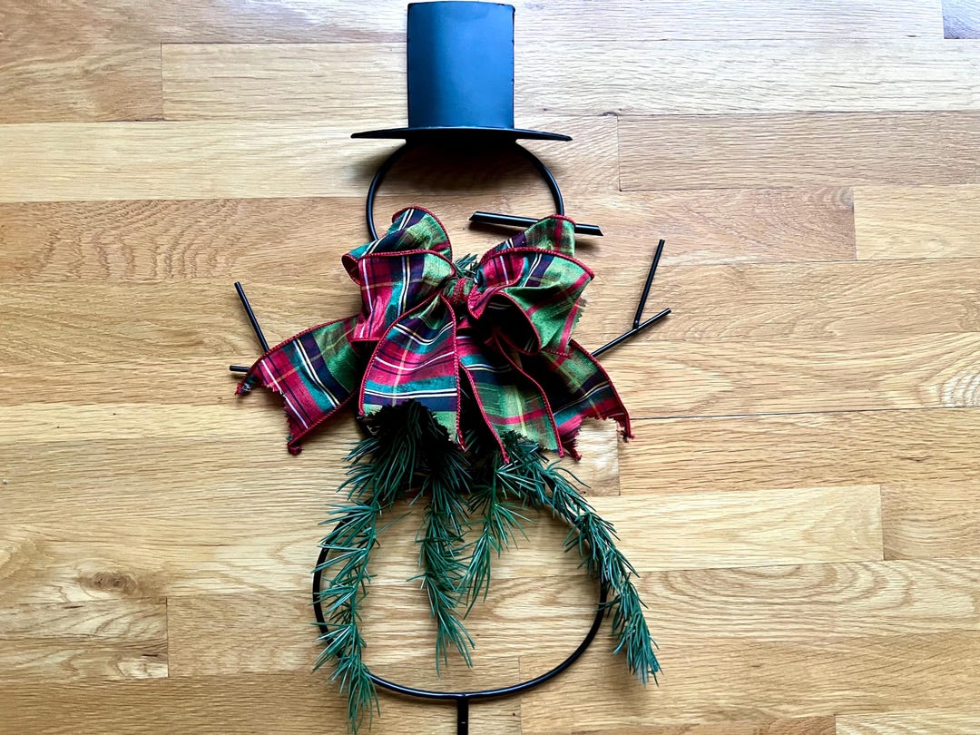 Snowman Plant Stake - Etsy