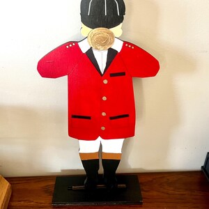 Handpainted Wood Derby Bugler - Horse Racing Decor - Etsy