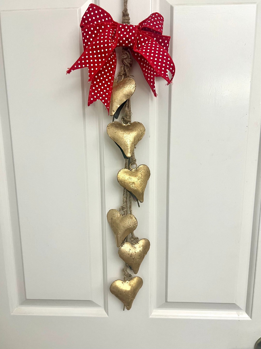 Heart Shaped Bells - Etsy