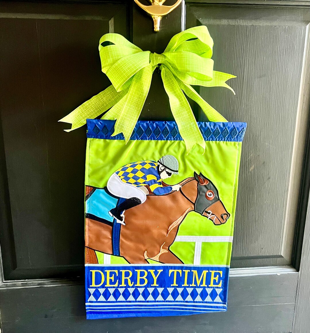 Derby Door Hanger Flag - Etsy