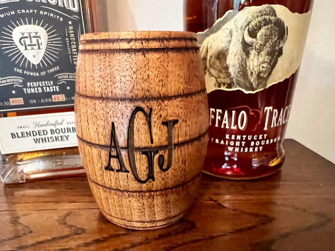 Personalized Bourbon Barrel Cup - Etsy