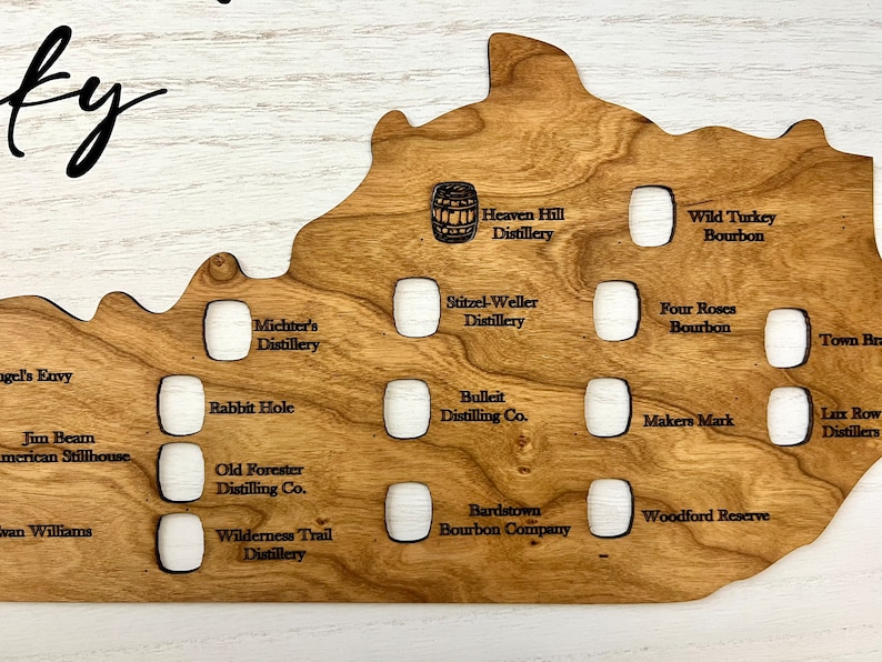 Kentucky Bourbon Trail Wall Hanging - Etsy