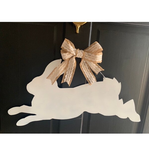 Rabbit Door Hanger - Etsy