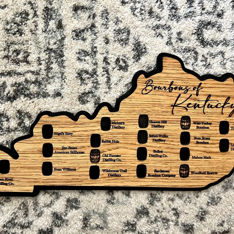 Bourbon Lovers Display - Etsy