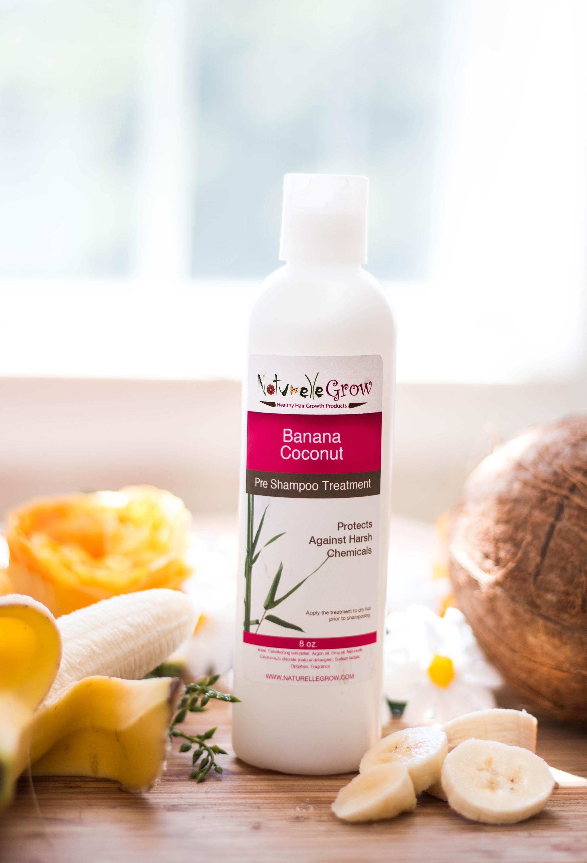 Pre Hair Shampoo Banana Coconut Pre-Poo Treatment | Etsy