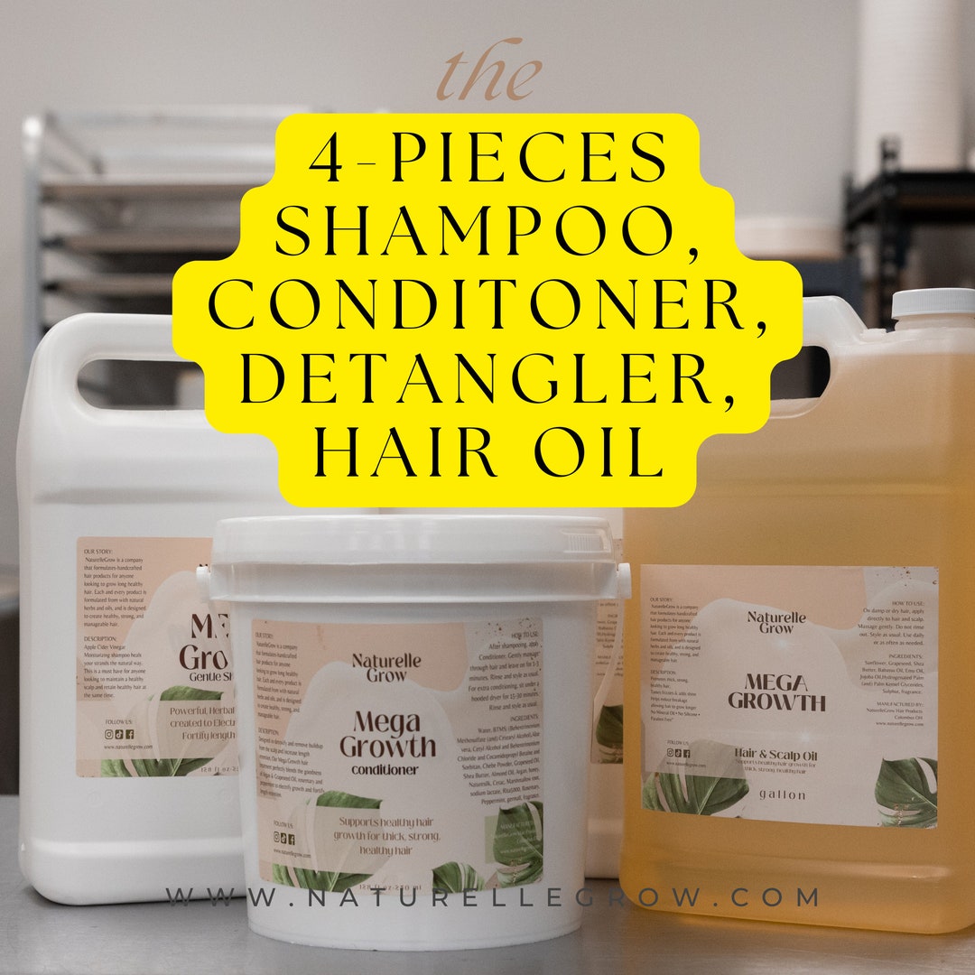 Wholesale, Private Label Hair 4 Piece Mega Growth Business Bundle - Etsy