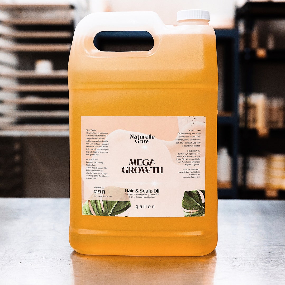 Mega Growth Moisturizing Hair Oil - Hair Growth Private Label Wholesale ...