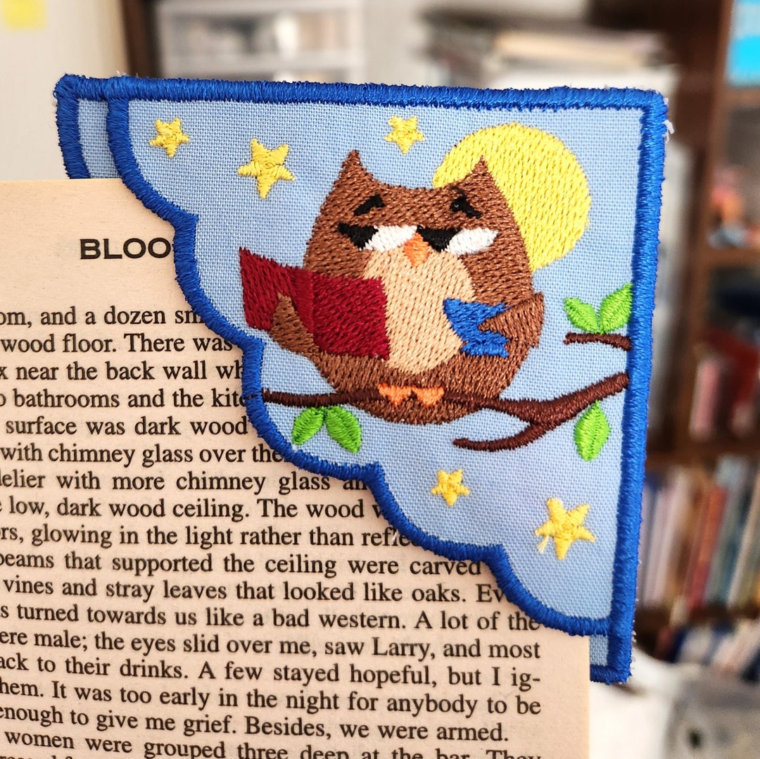 Corner Bookmark Owl Personalized - Etsy
