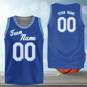 Custom American Basketball Team Jersey Personalized Basketball B-ball ...
