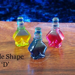 Pack of 16 Miniature Magic Potion Bottles Handmade Out of Resin ...