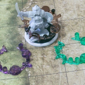 Hex Tabletop RPG Status Condition Marker Hand Cast in Epoxy - Etsy ...
