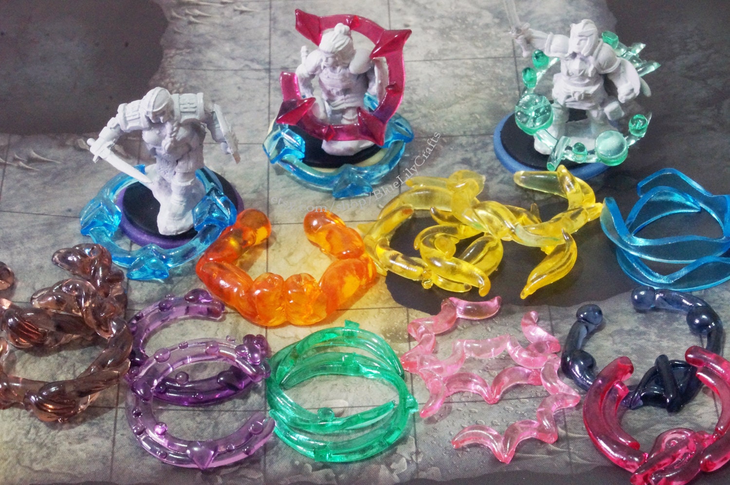 Pick any 20 Tabletop RPG Status Condition Markers Hand Cast | Etsy