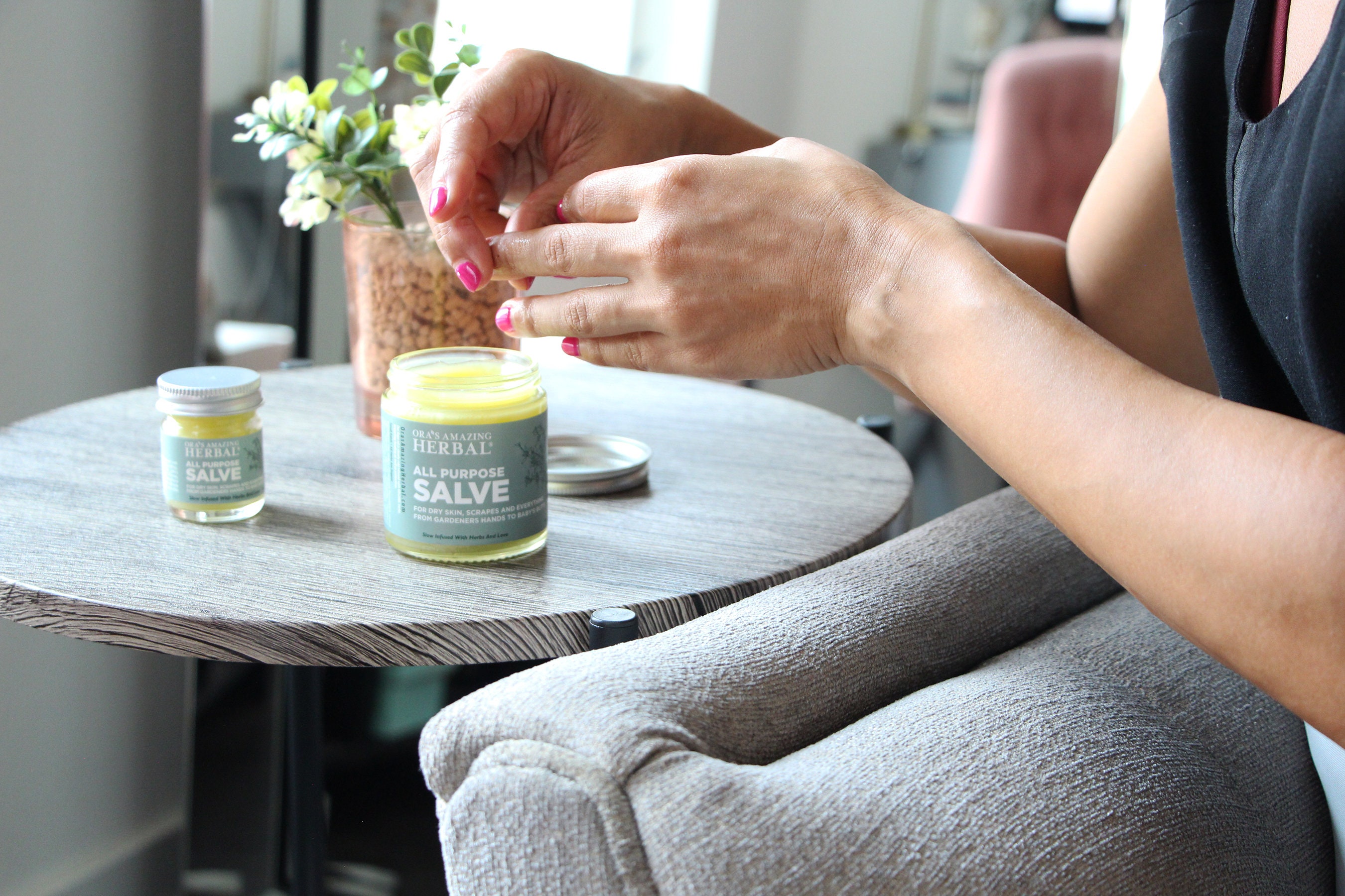 All Purpose Herbal Salve in Glass, Zero Waste, First Aid Salve, Hand ...