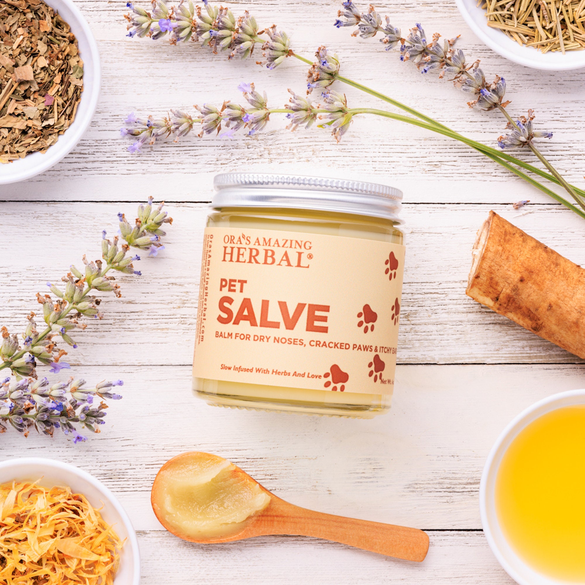 Pet Salve Dog Paw Balm Dry Noses Cracked Paws Itchy Ears - Etsy