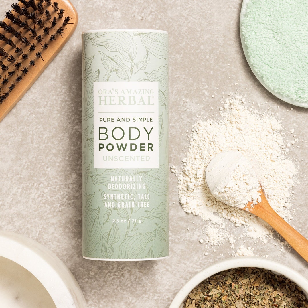 Unscented Body Powder, Fragrance Free Body Powder, Talc Free Body ...