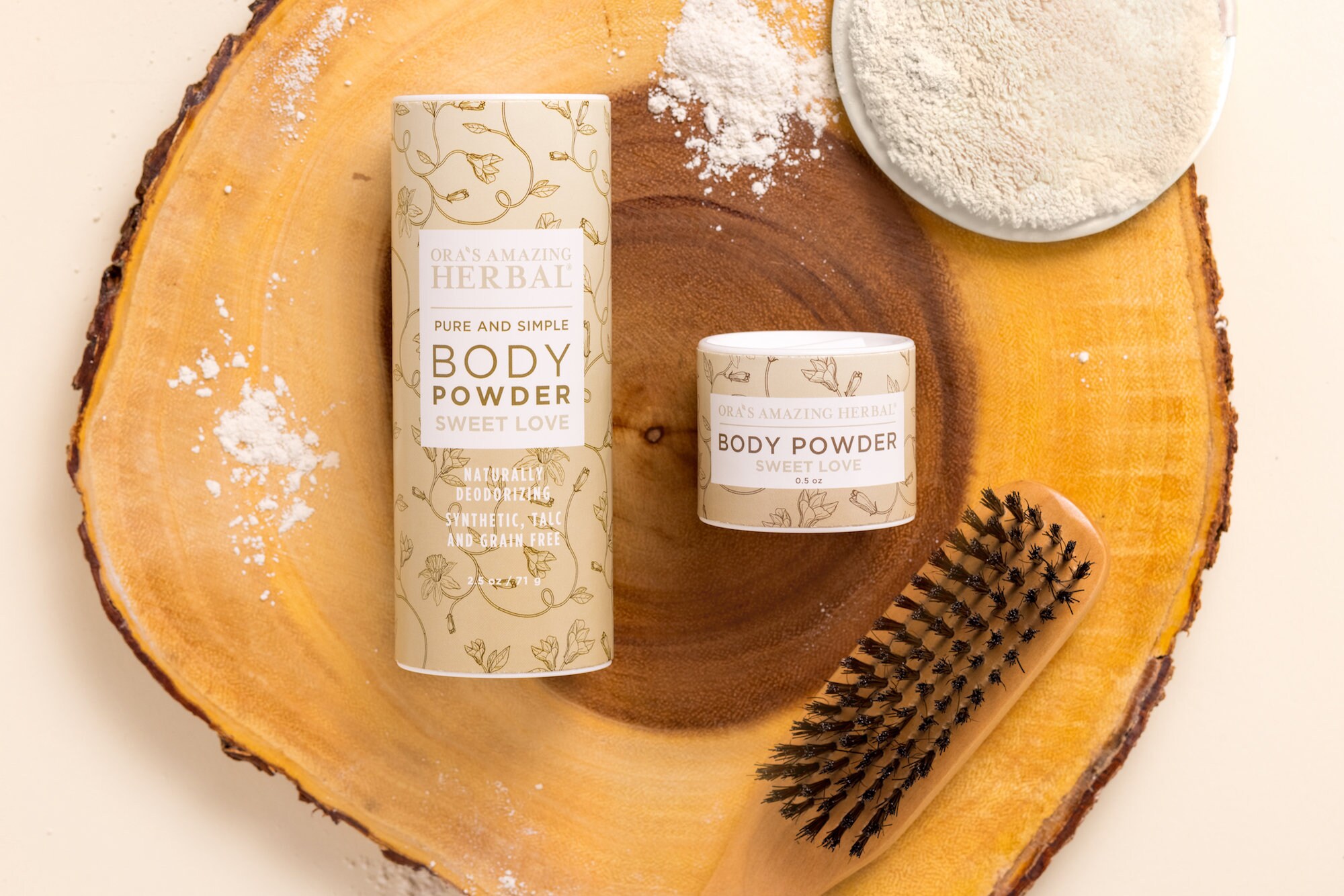 Sweet Love Body Powder, Talc Free Body Powder, Cornstarch Free Dusting ...